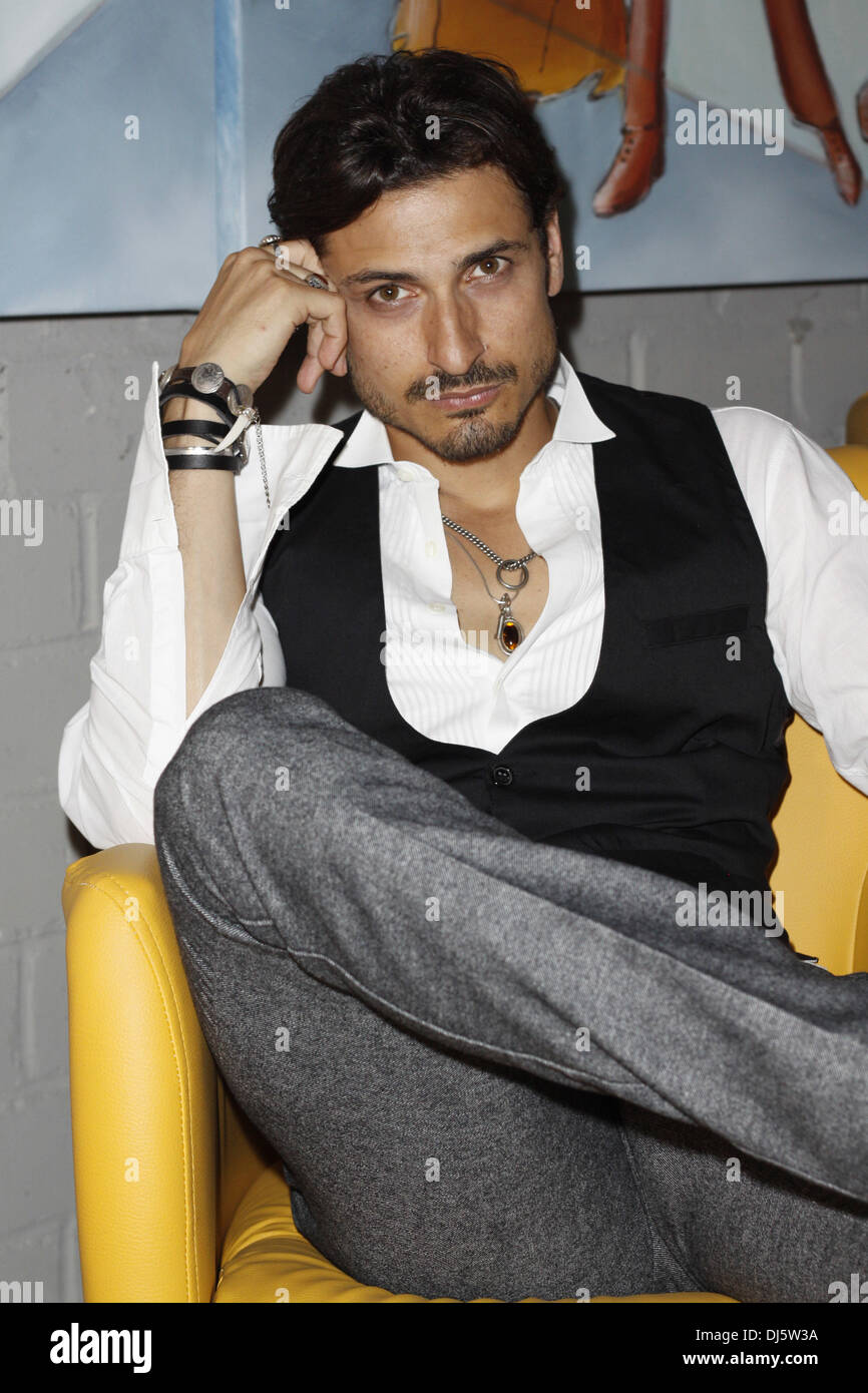 Salvatore Greco celebrating the 1,500th episode on the set of RTL TV serie "Alles was zaehlt" in ...