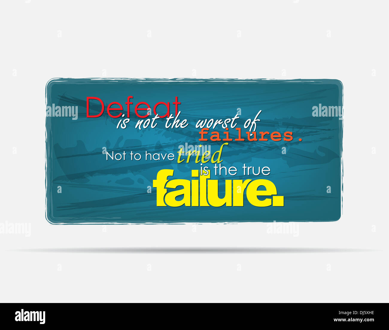 Business motivational poster success failure hi-res stock photography ...