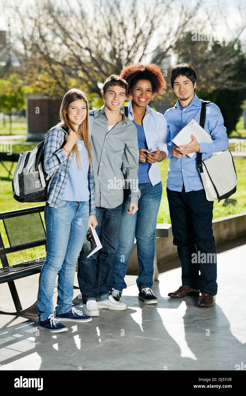Confident multiracial student hi-res stock photography and images - Alamy