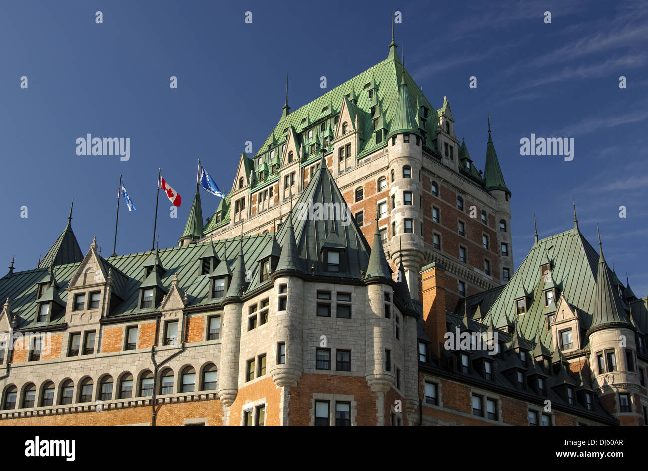 Le Château Frontenac, Quebec City Stock Photo - Alamy