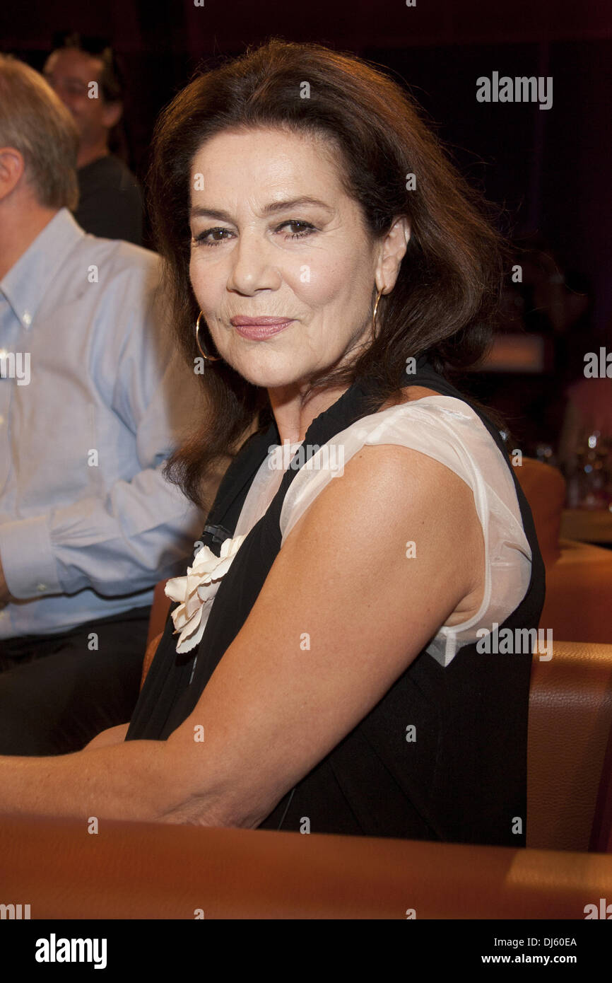 Hannelore Elsner on German TV show "NDR Talkshow". Hamburg, Germany ...