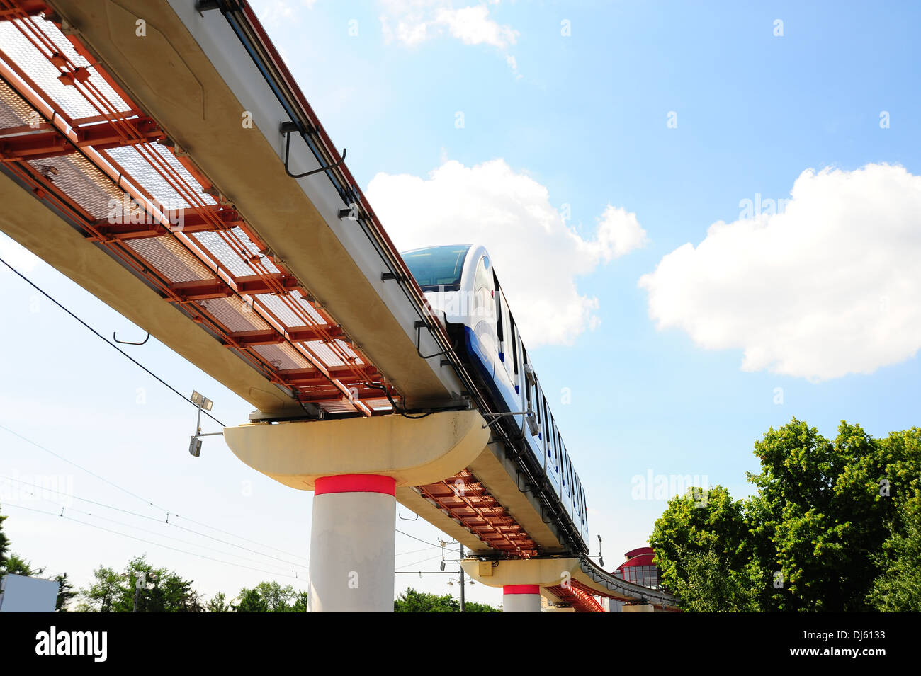Moscow monorail hi-res stock photography and images - Alamy