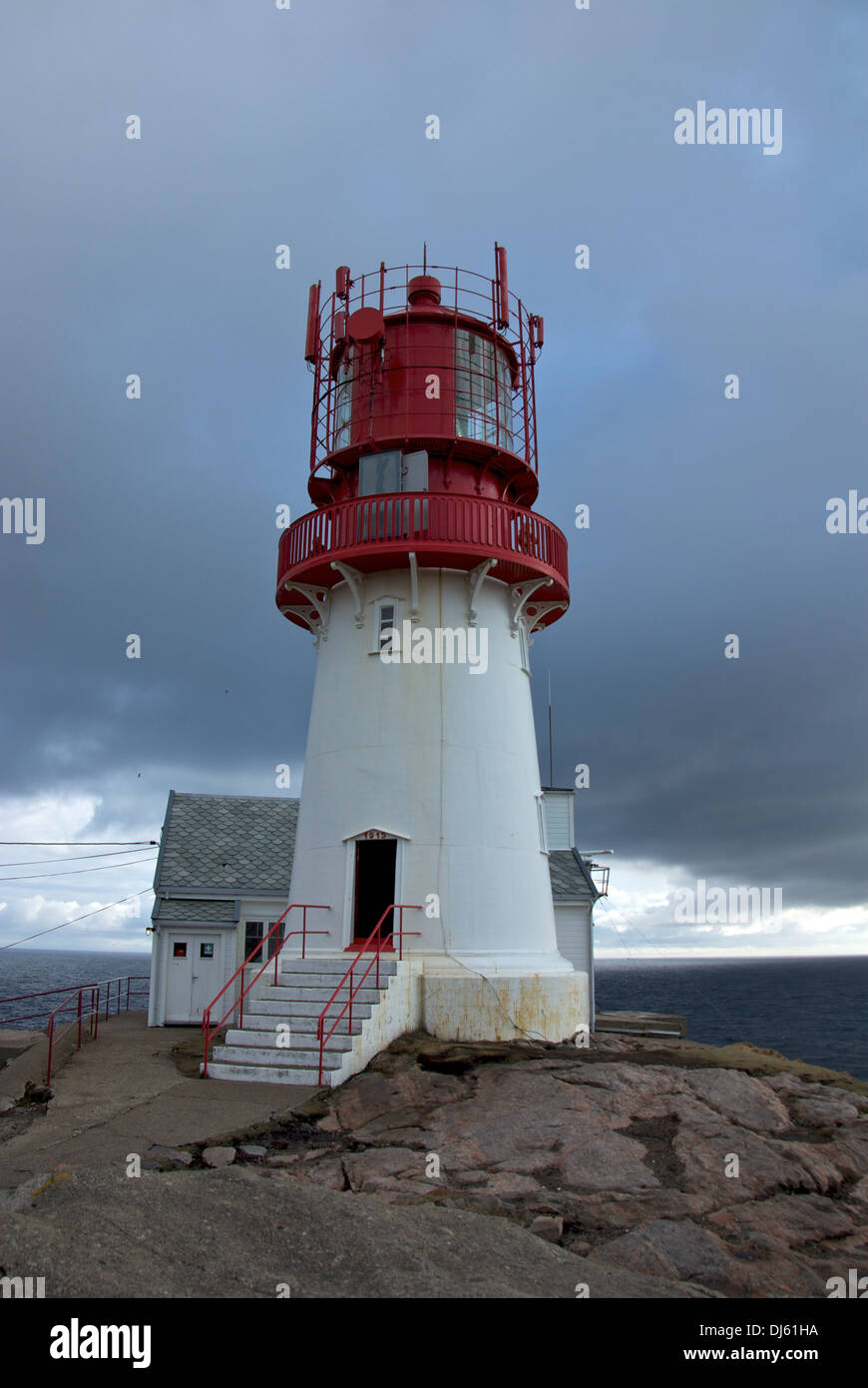 The southernmost lighthouse in Norway Stock Photo - Alamy