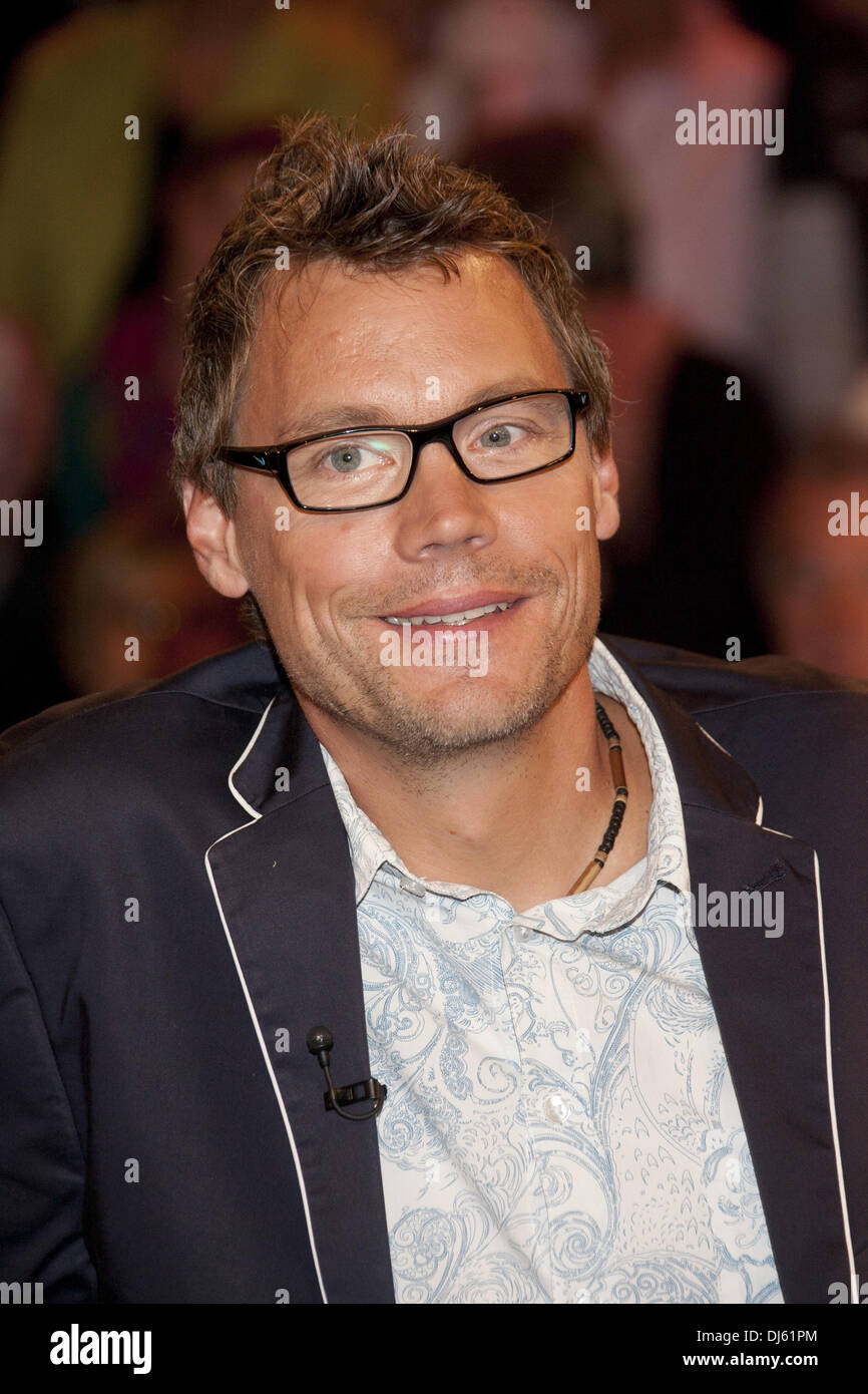 Christopher Sieber on German ZDF talkshow "Markus Lanz". Hamburg ...