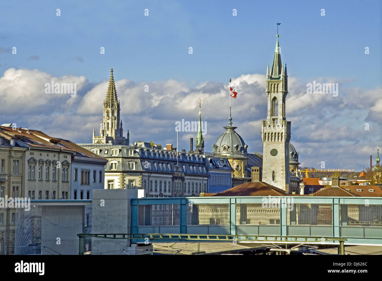 Constance the city to the lake Stock Photo - Alamy
