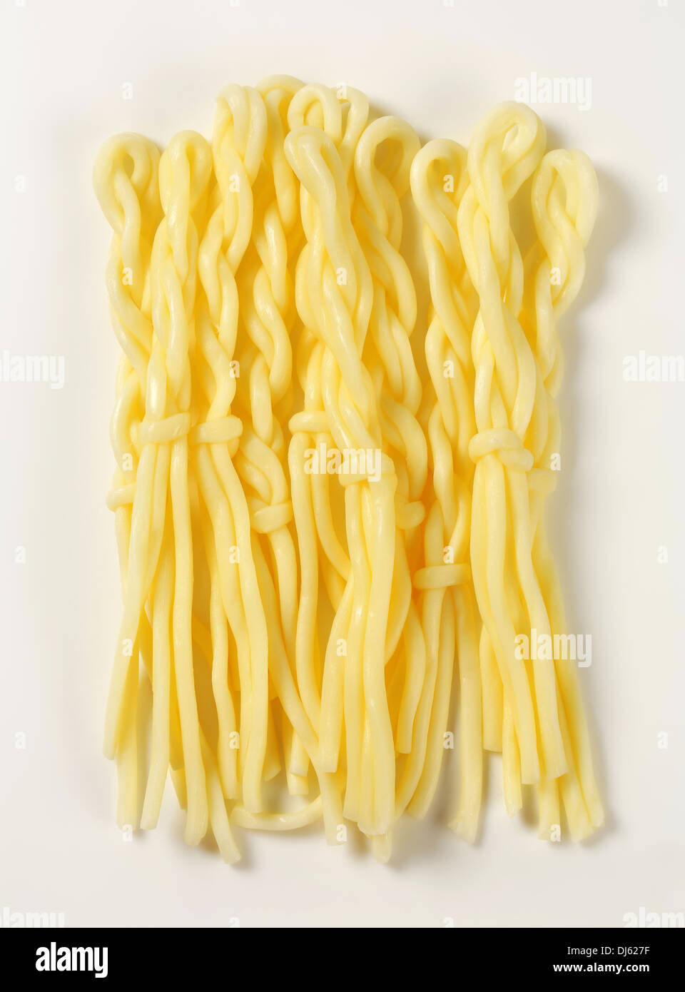 Slovak cuisine - String cheese in the shape of little braids (Korbaciky ...