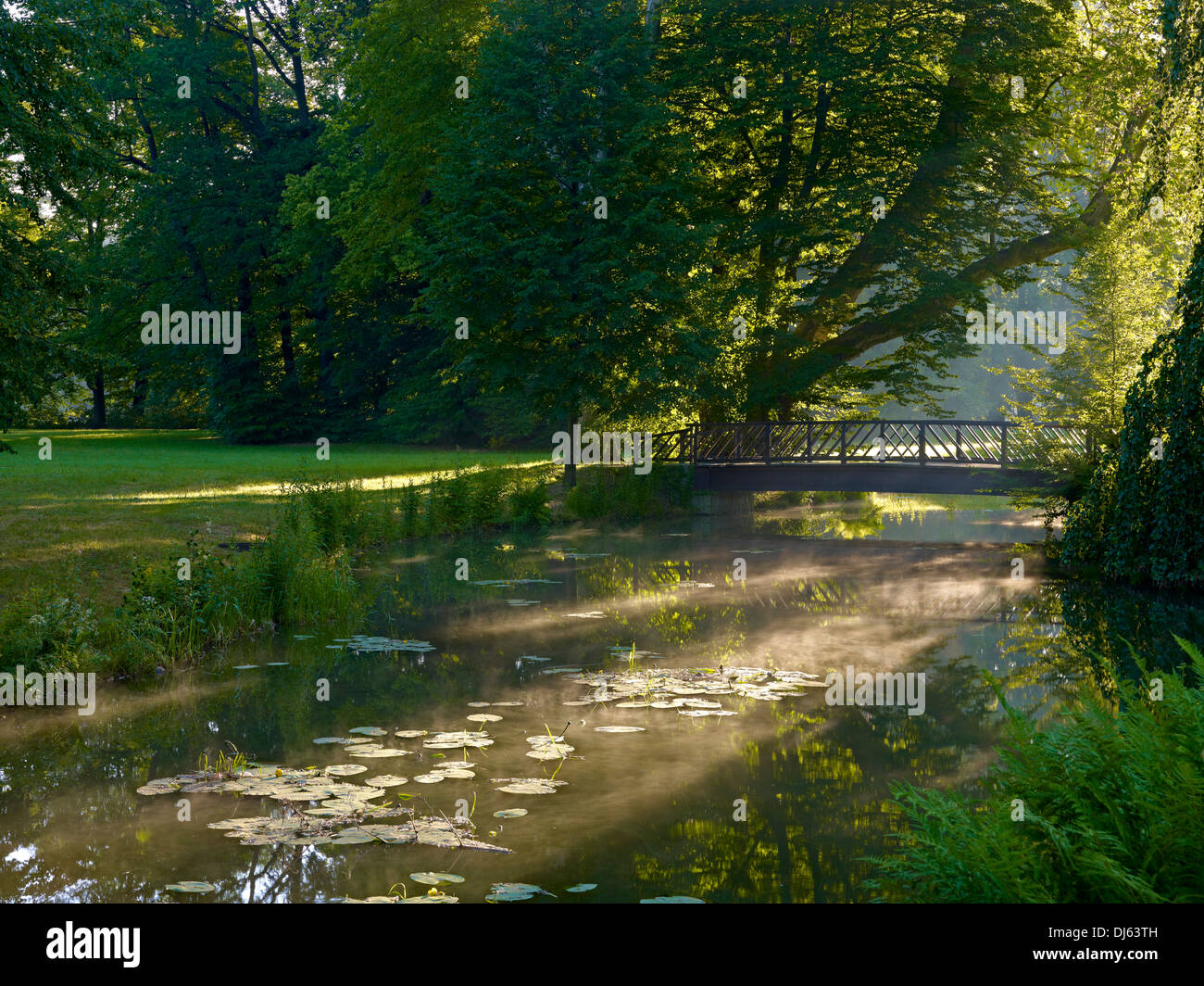 Muskau park upper lusatia germany hi-res stock photography and images ...