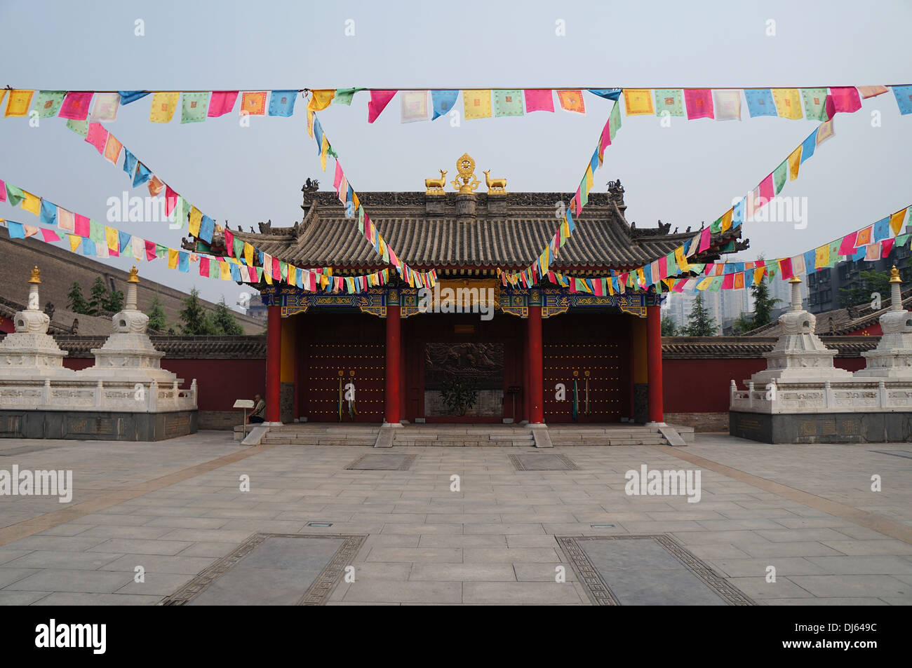 Guang Ren Lama Temple, Xi'an, China Stock Photo - Alamy