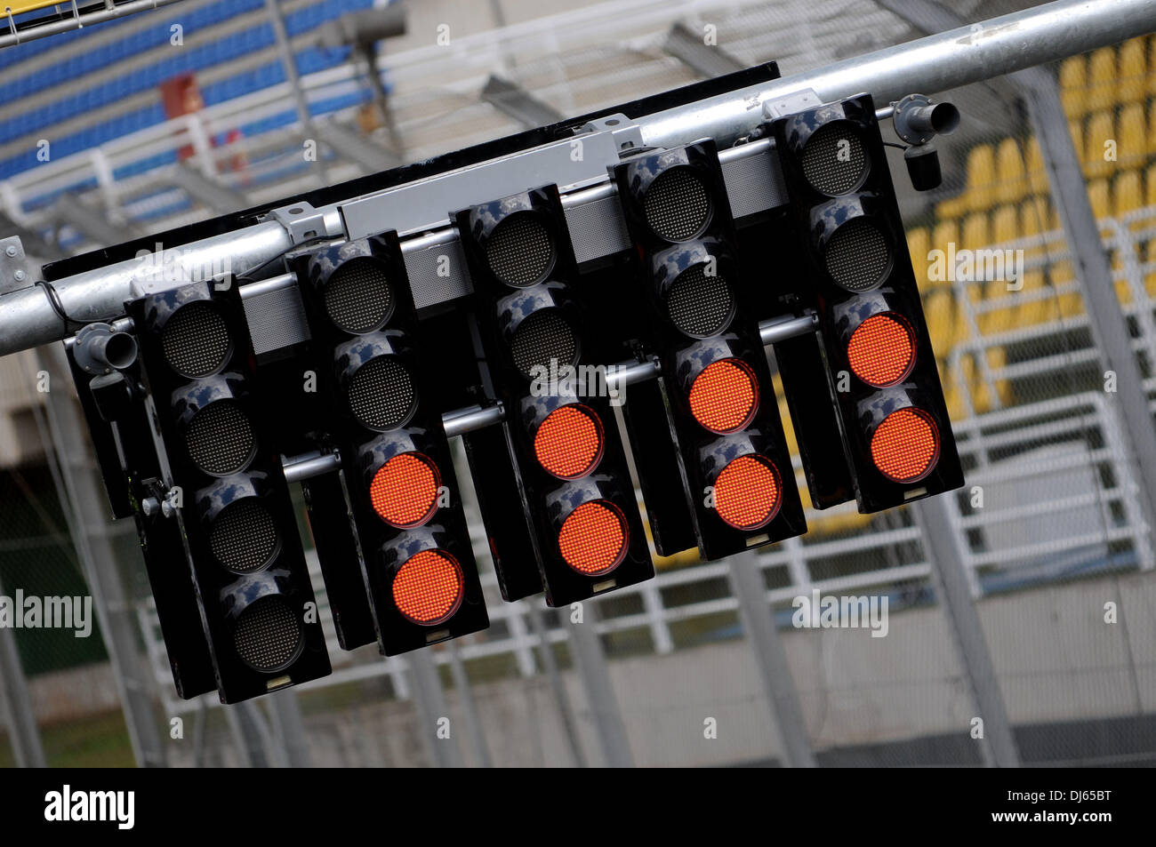Sao Paulo, Brazil. 21st November 2013. starting lights, Impressions ...