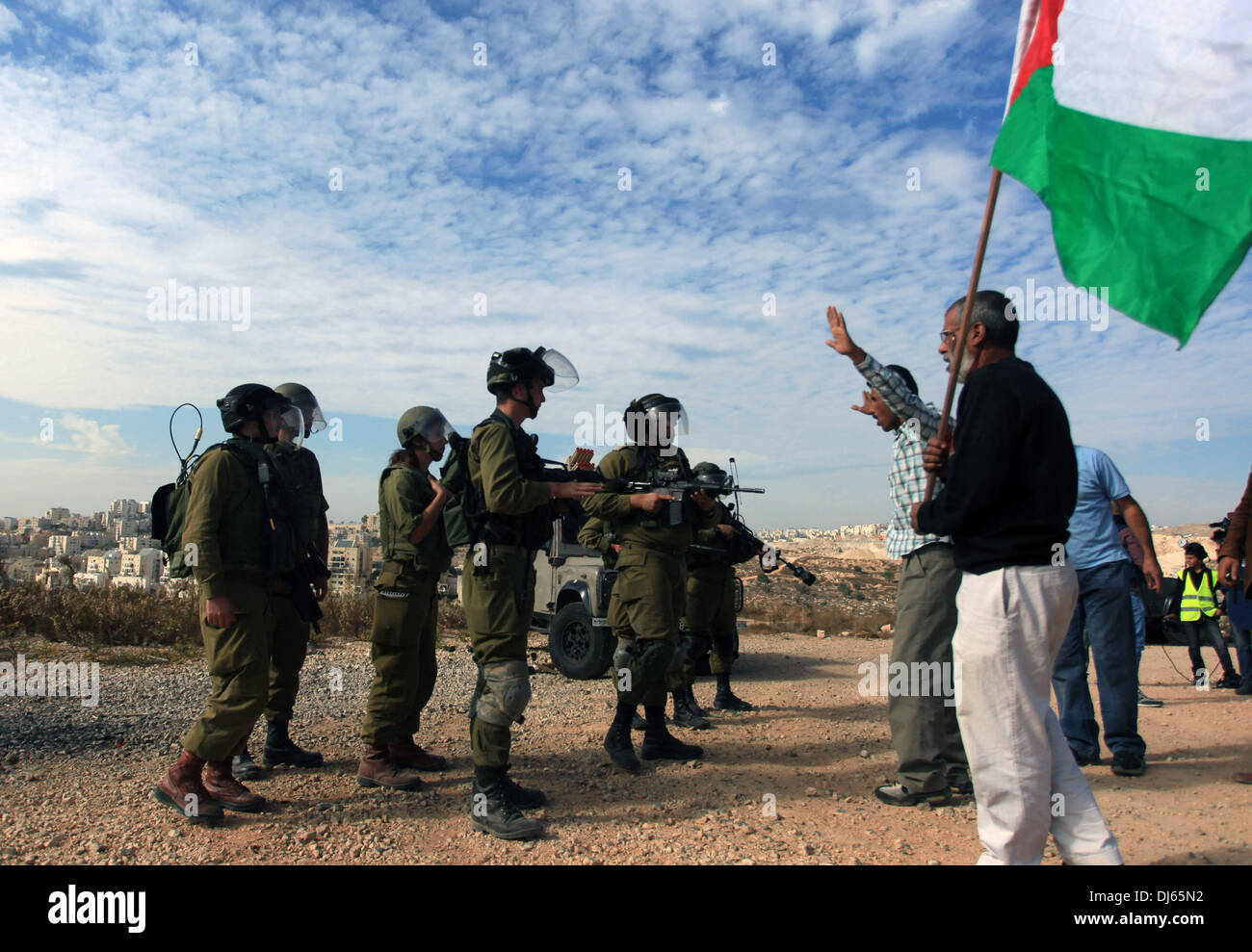 Ramallah, West Bank, Palestinian Territory, . 22nd Nov, 2013 ...
