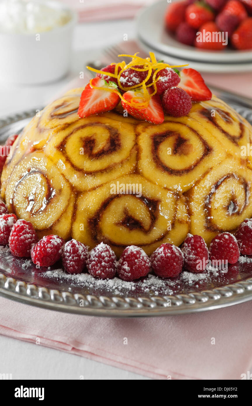 Charlotte Royale Traditional dessert Stock Photo - Alamy