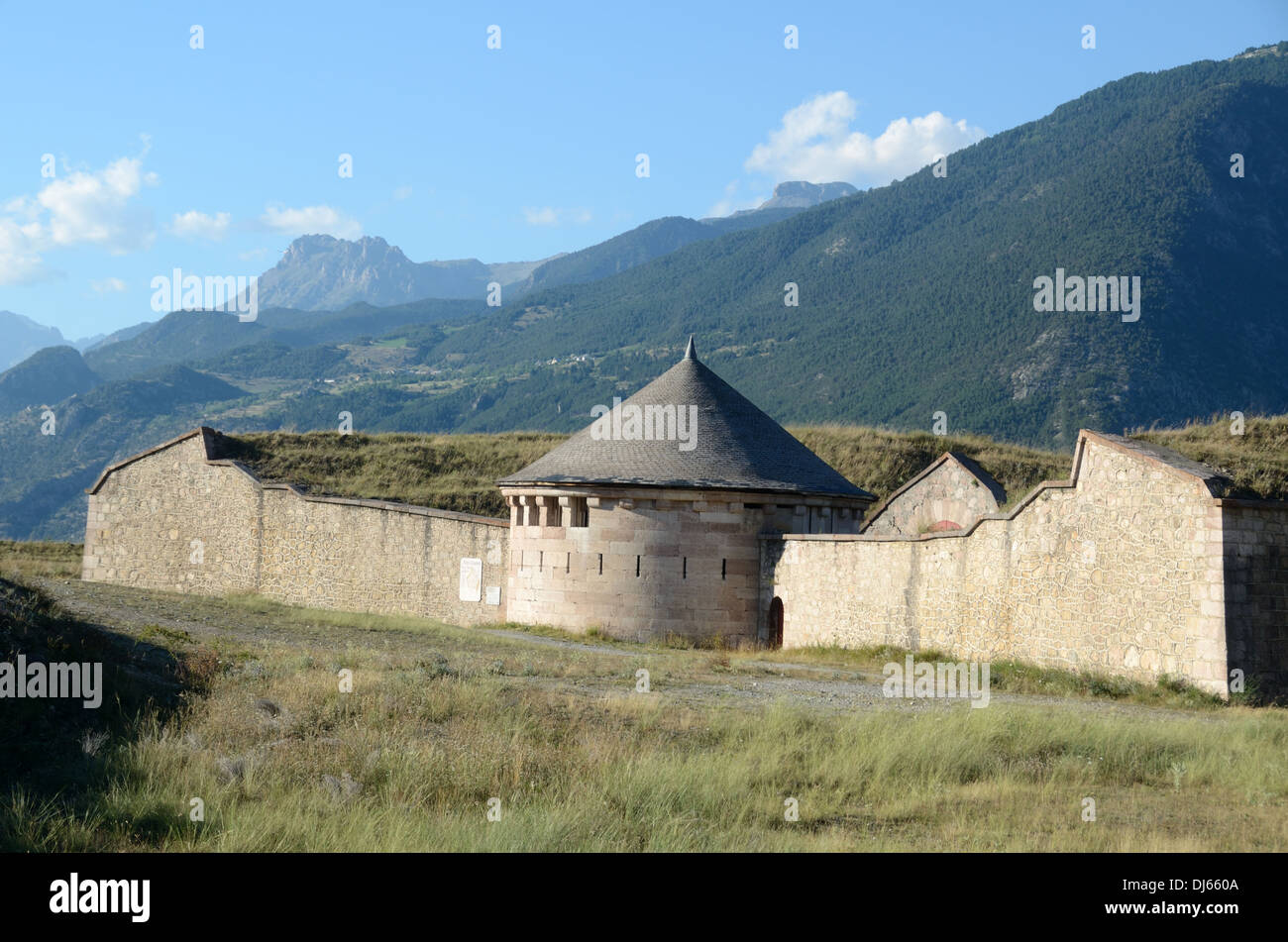 Vauban Fortifications Lookout Tower and Advance Defense Walls of Mont ...