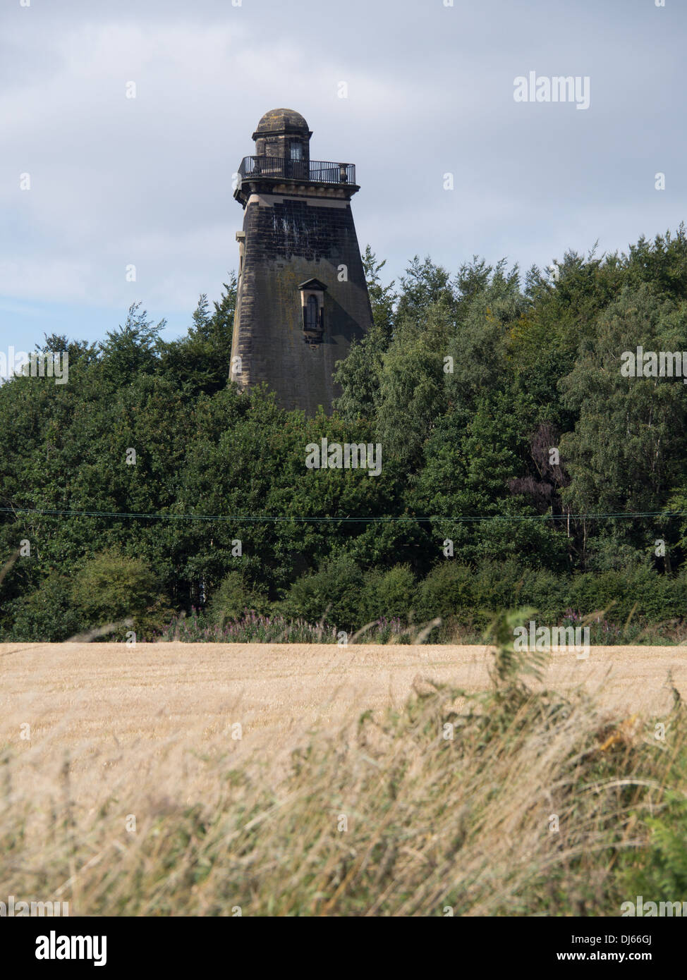 Hoober Stand Monument Wentworth near Rotherham South Yorkshire UK Stock ...