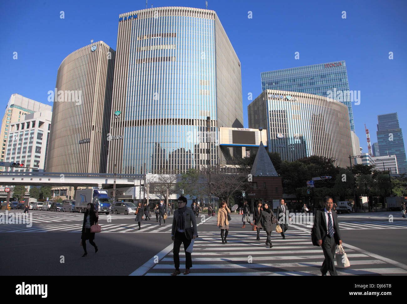 Japan, Tokyo, Ginza, street scene, people Stock Photo - Alamy
