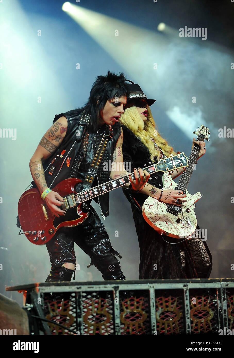 Alice cooper and tommy henriksen hi-res stock photography and images ...