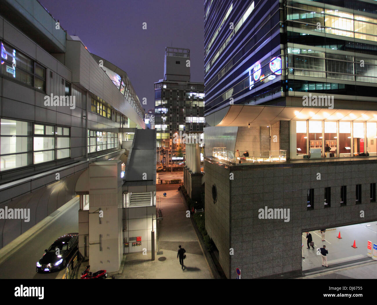 Japan, Tokyo, Shiodome, modern architecture, buildings Stock Photo - Alamy