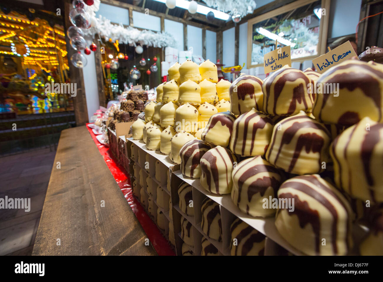 Chocolate Stall Stock Photos & Chocolate Stall Stock Images - Alamy