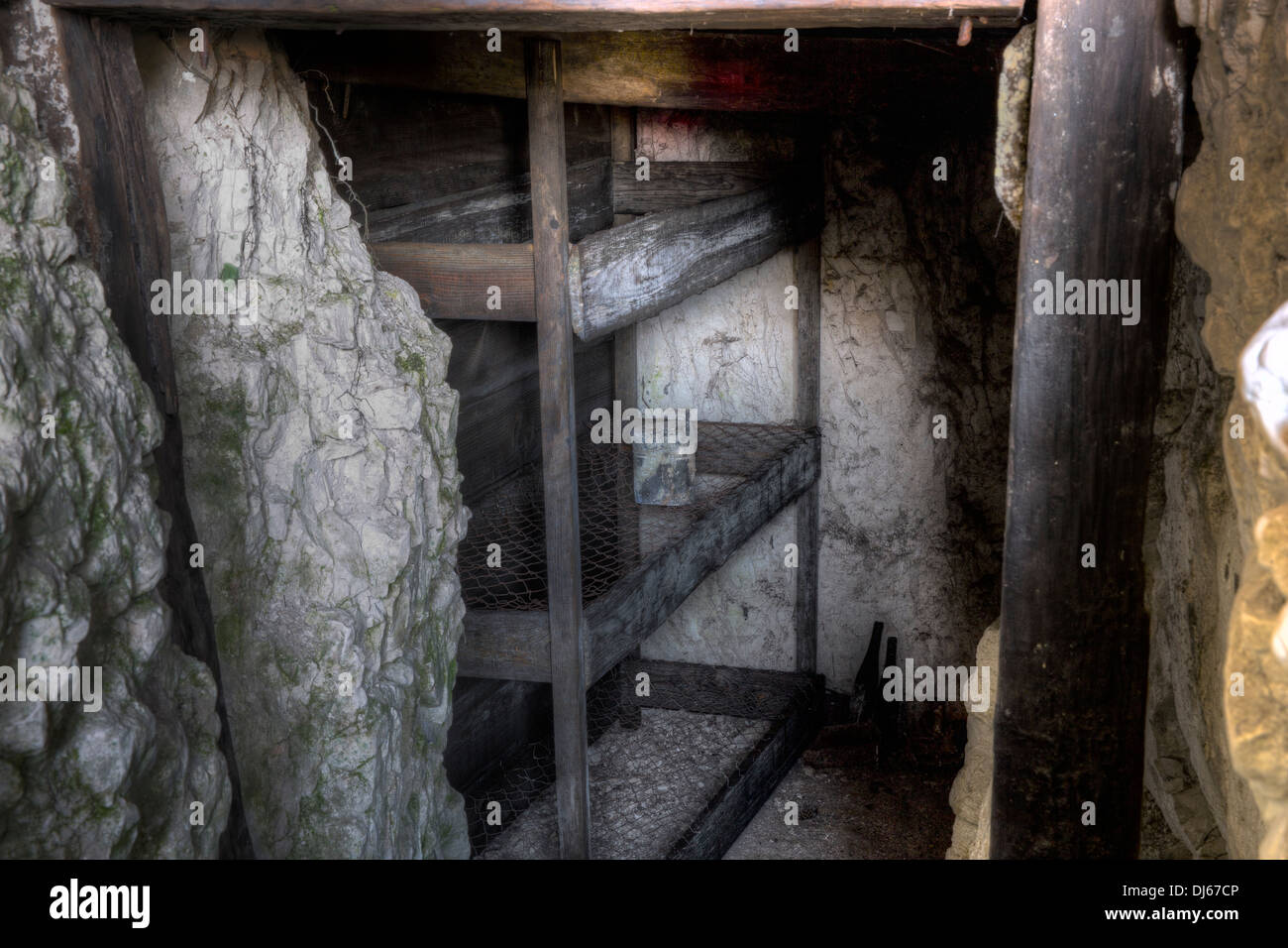 Trench bomb crater hi-res stock photography and images - Alamy