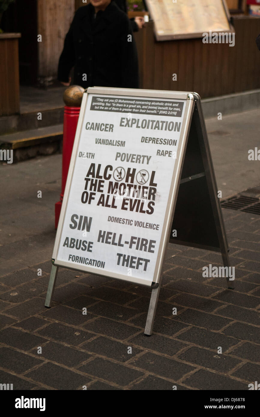 Alcohol protest hi-res stock photography and images - Alamy