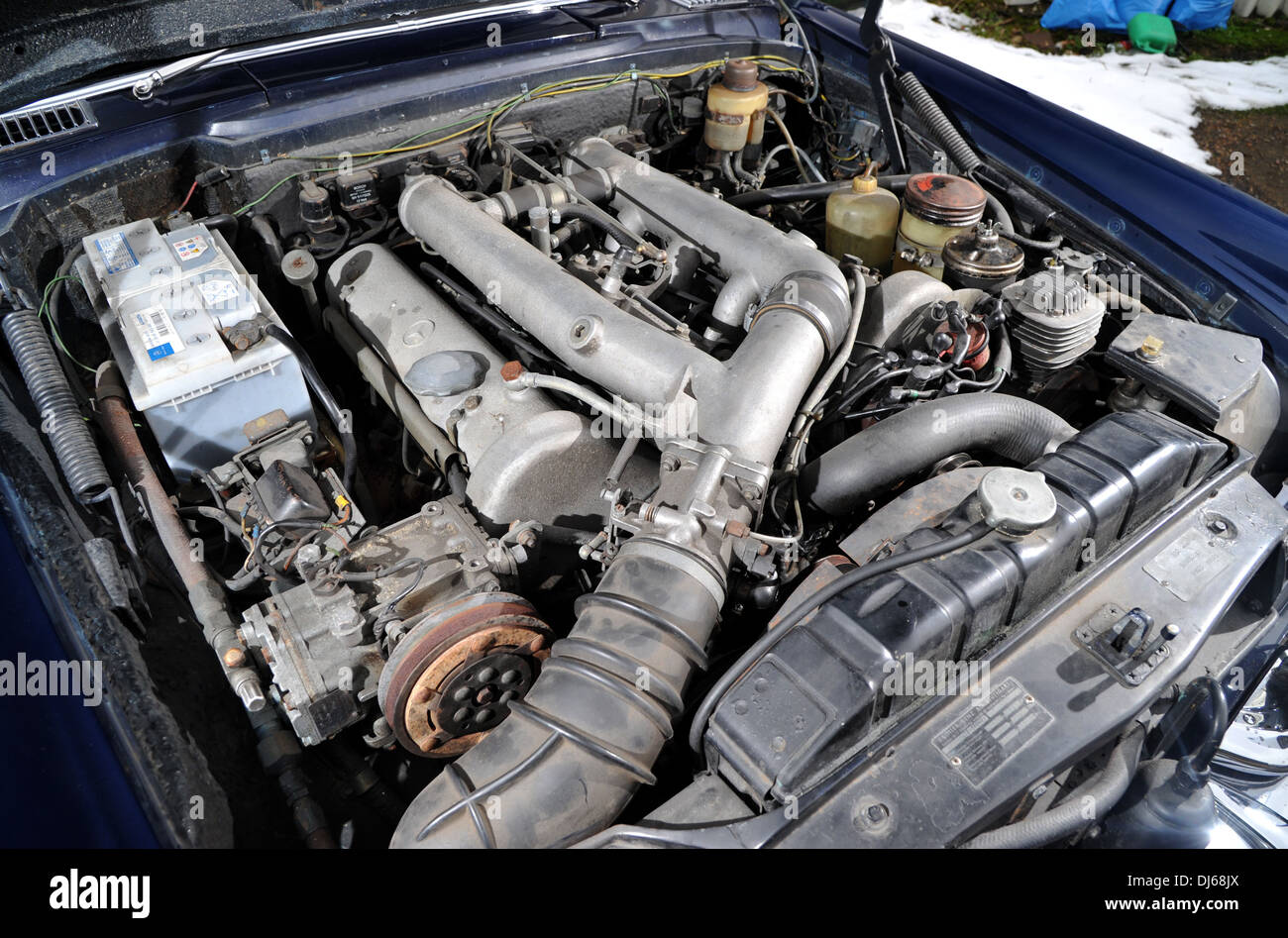 Mercedes 600 Grosser classic German limousine car Stock Photo - Alamy