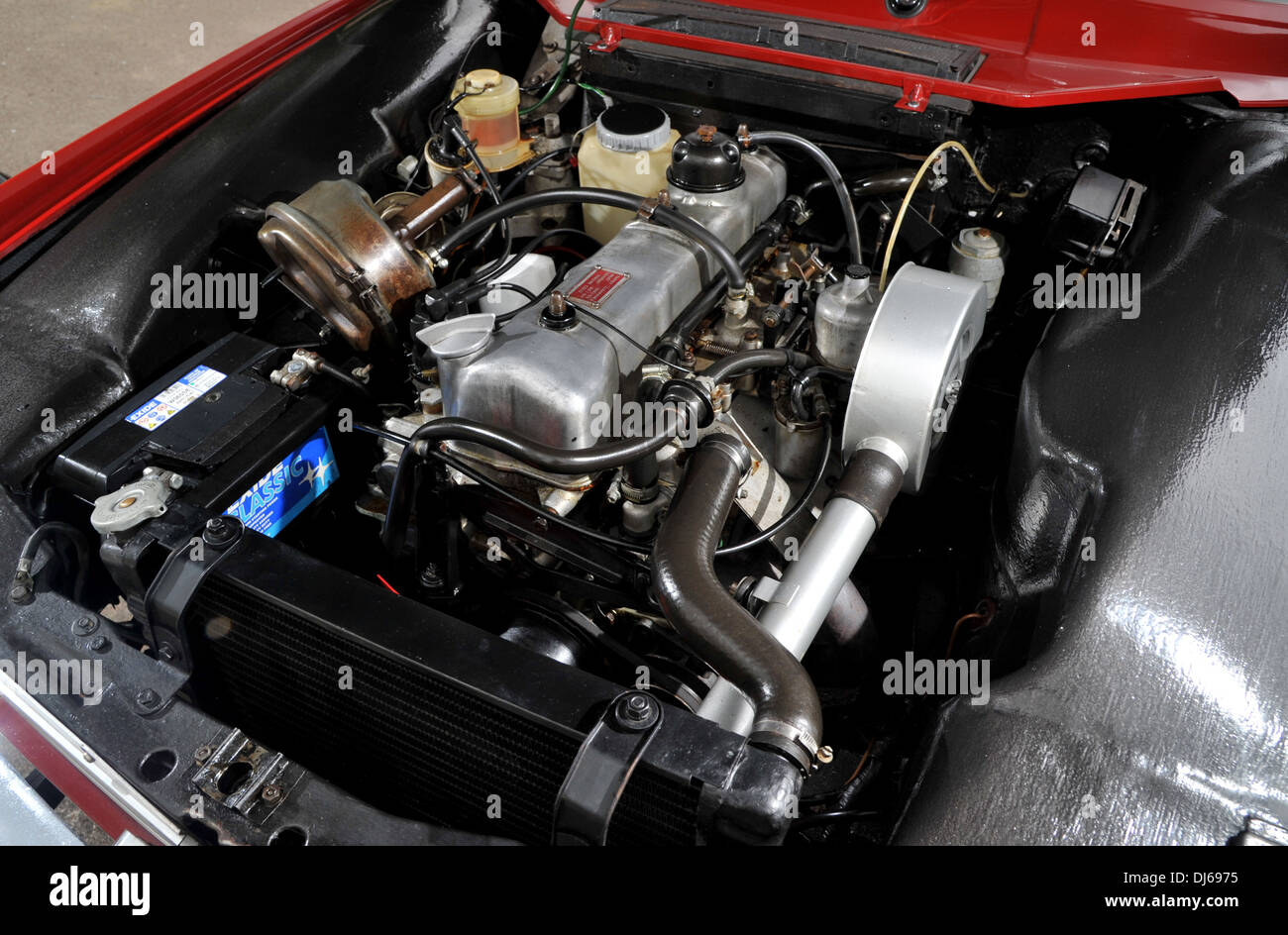 1966 Rover 2000 SC (P6) classic British car 4 cylinder engine Stock ...