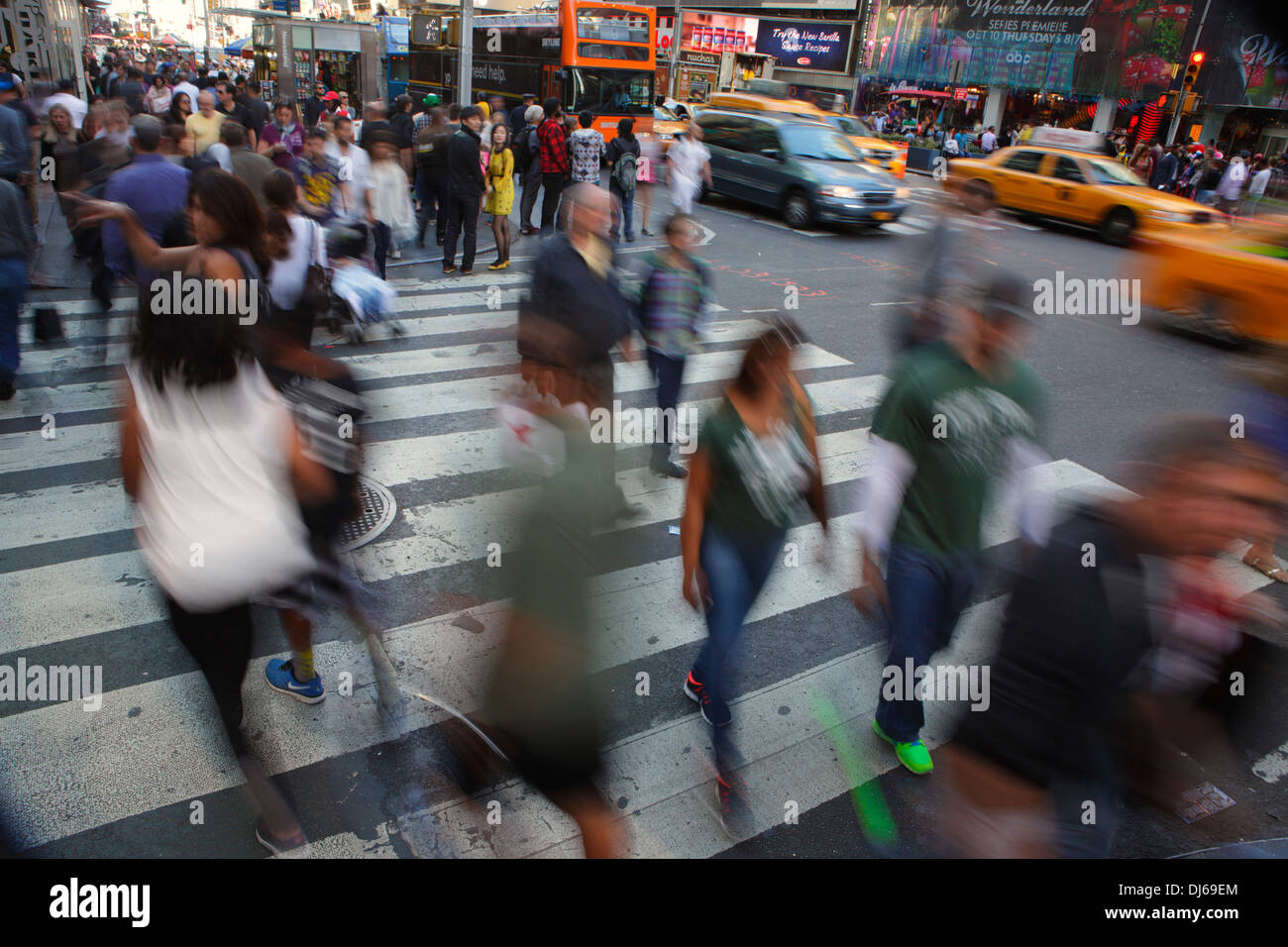 New york city rush hour hi-res stock photography and images - Alamy