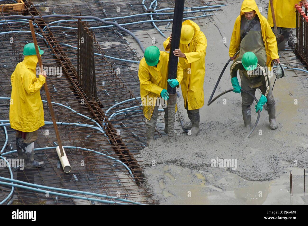 Concreting works Stock Photo, Royalty Free Image: 62835032 - Alamy