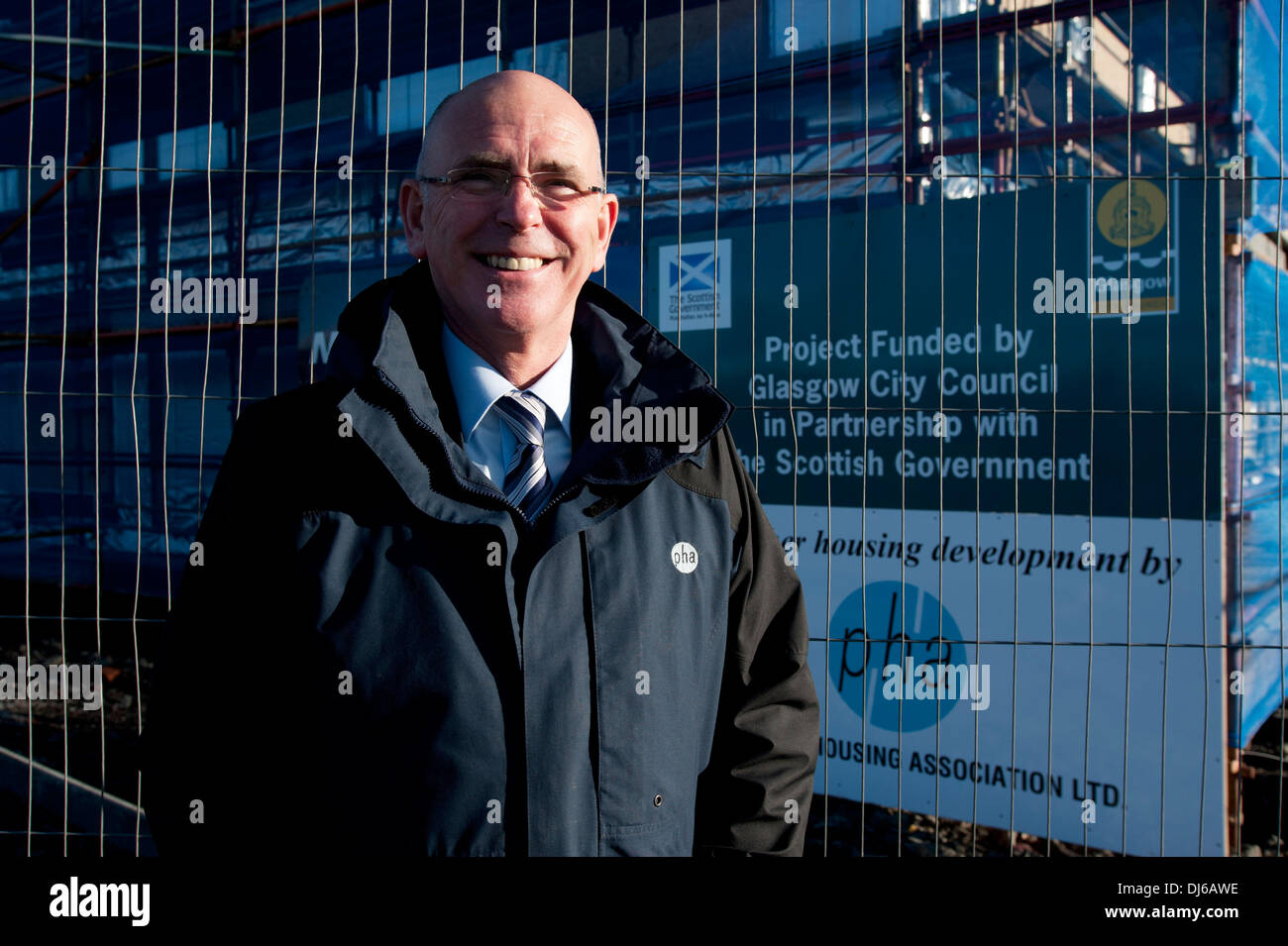 Jim Strang, Chief Executive of Parkhead Housing Association, is ...