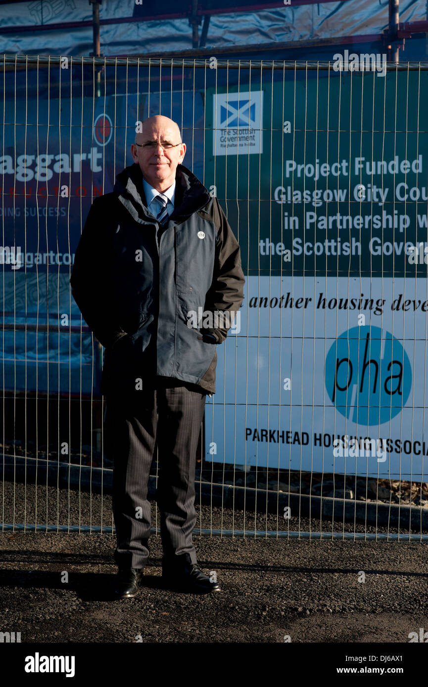 Jim Strang, Chief Executive of Parkhead Housing Association, is ...