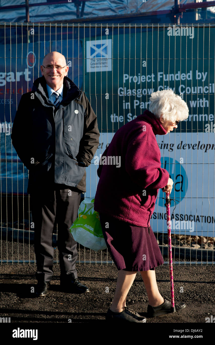 Jim Strang, Chief Executive of Parkhead Housing Association, is ...