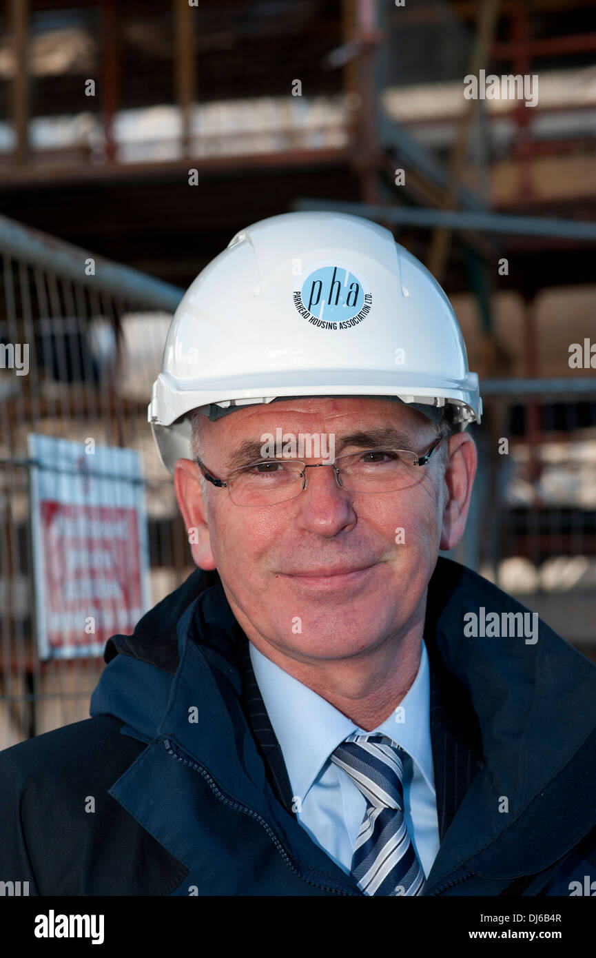 Jim Strang, Chief Executive of Parkhead Housing Association, is ...