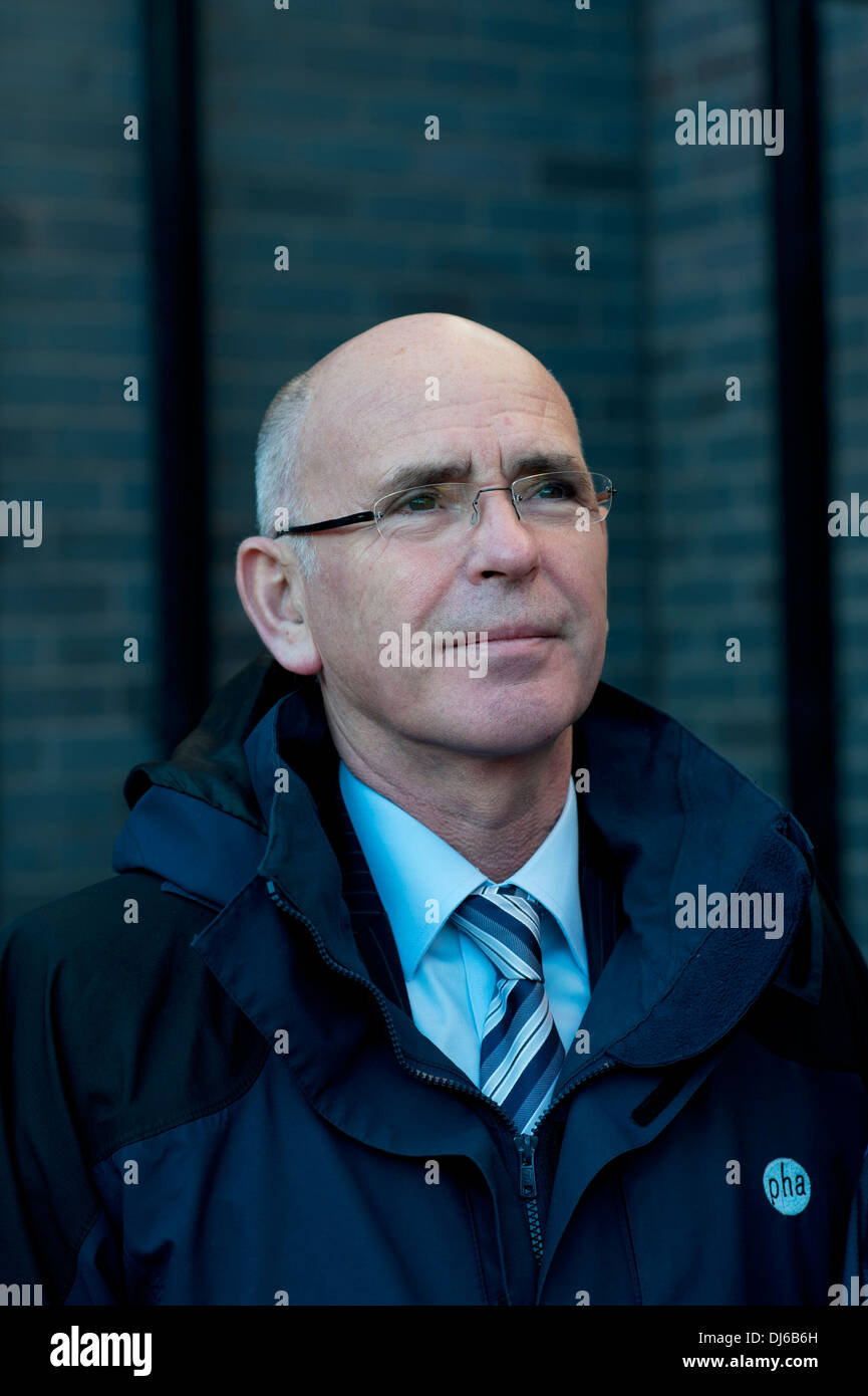 Jim Strang, Chief Executive of Parkhead Housing Association, is ...