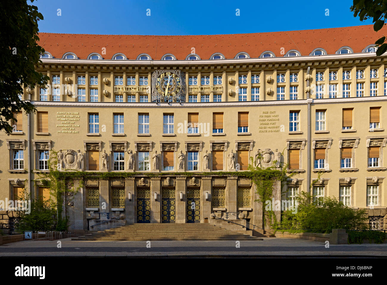 German library leipzig germany hi-res stock photography and images - Alamy