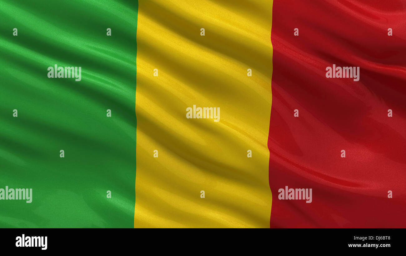 Flag of Mali Stock Photo - Alamy