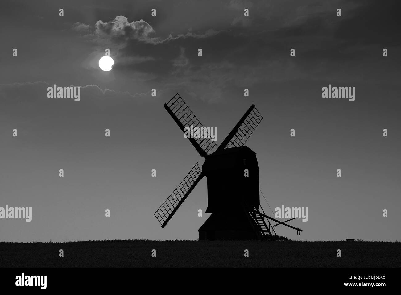 Stevington Windmill; Stevington village; Bedfordshire County; England ...