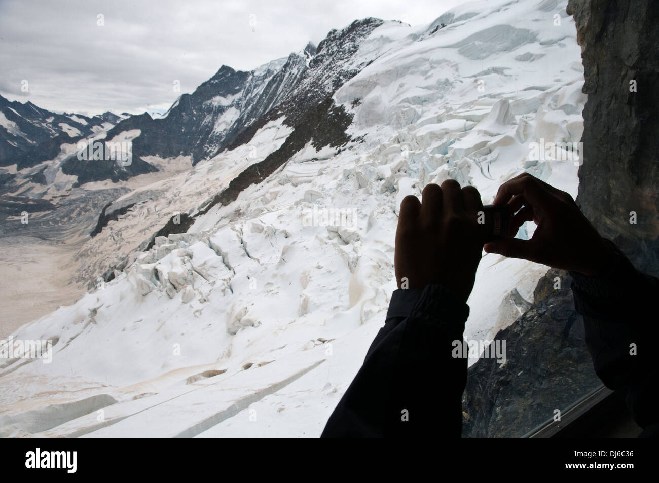Europe. Switzerland, Canton Bern. Bernese Oberland, Interlaken. Train ...