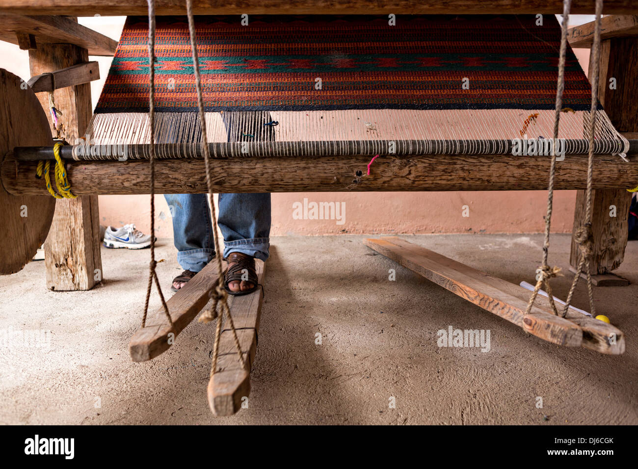 Pedals loom hi-res stock photography and images - Alamy