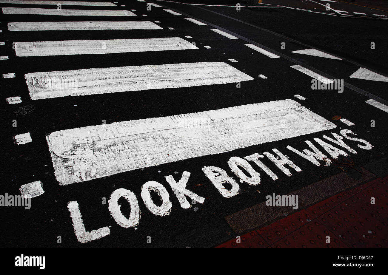 Zebra cross hi-res stock photography and images - Alamy