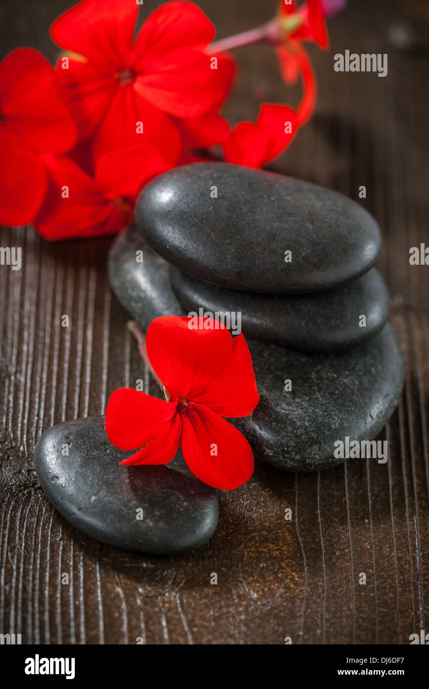 Red spa stones hi-res stock photography and images - Alamy