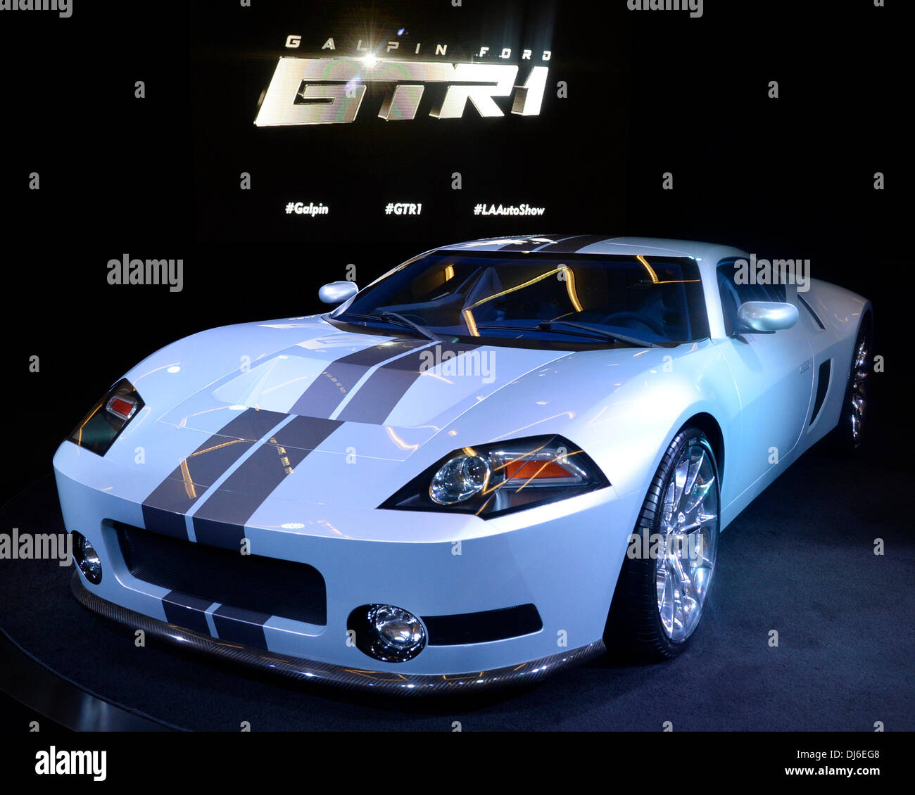 LA, CA, USA . 21st Nov, 2013. The Galpin Ford GTR 1 with 1024 HP on ...