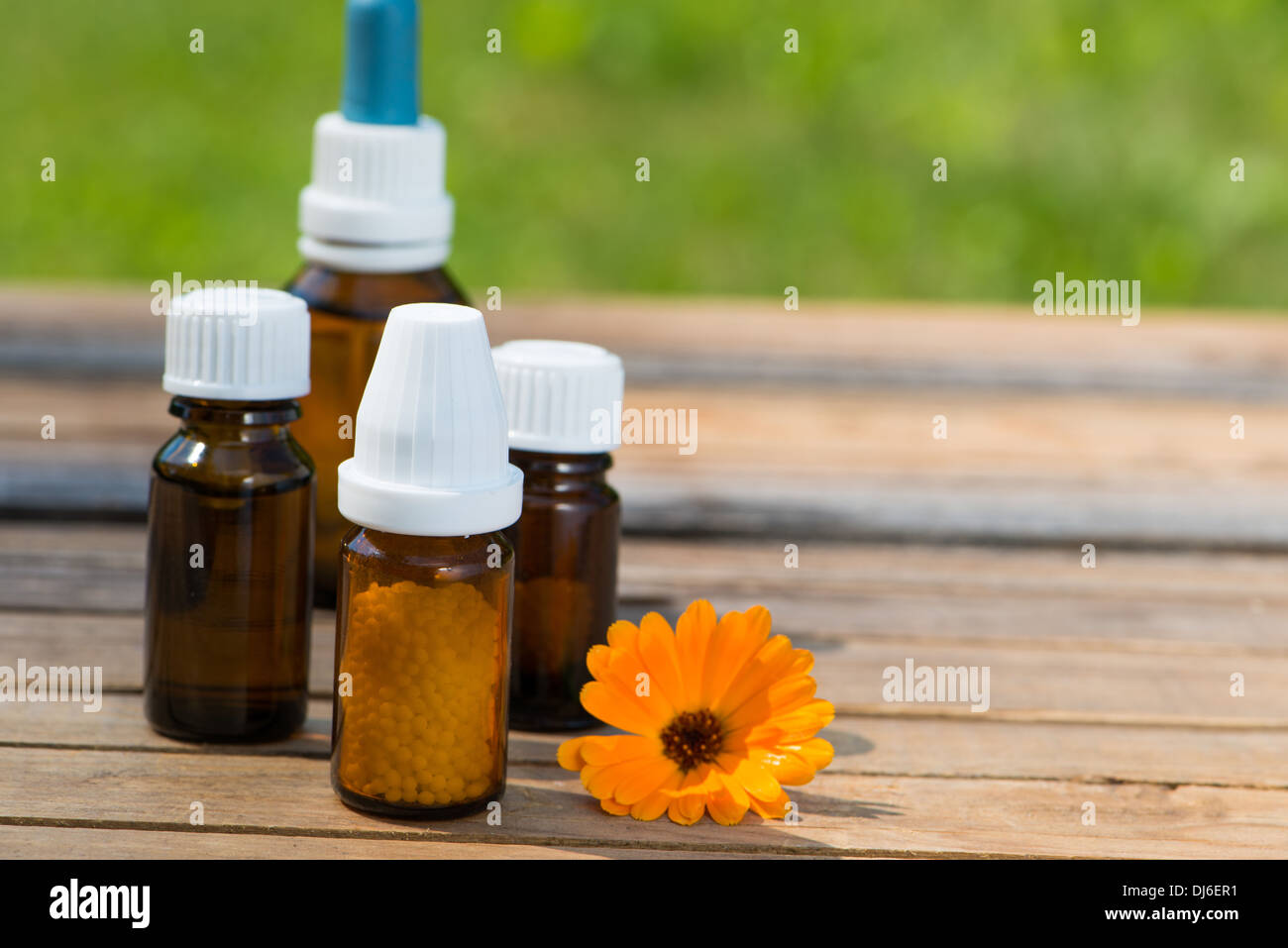 Bach flower globules hi-res stock photography and images - Alamy