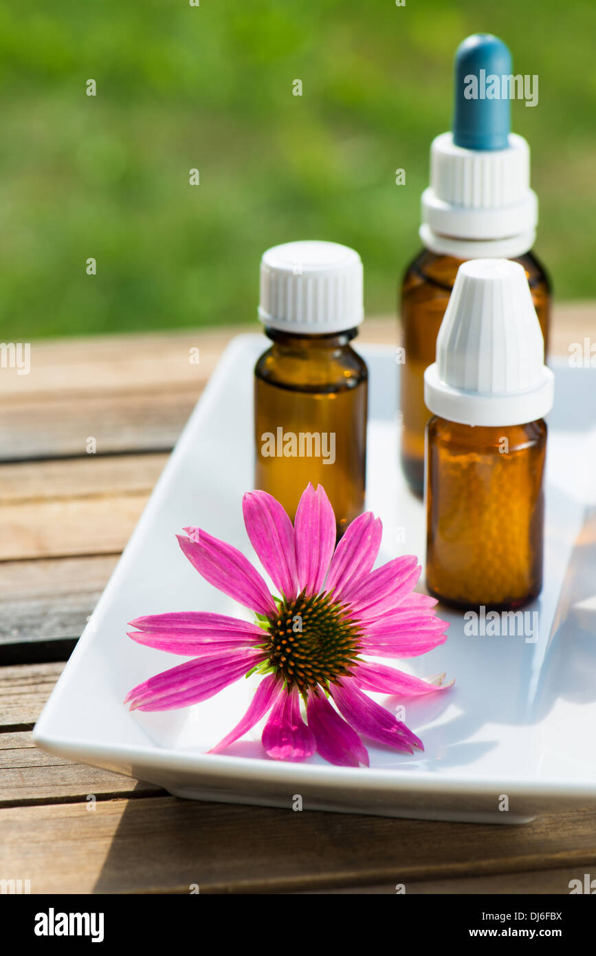 Homeopathy globules flower hi-res stock photography and images - Alamy