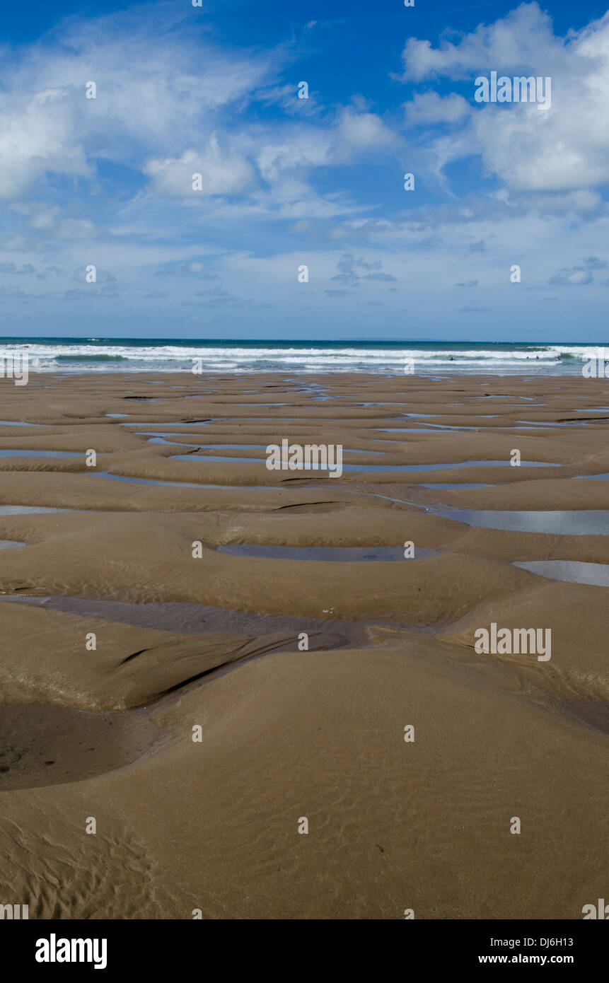 Croyde beach, North Devon, UK August Stock Photo - Alamy