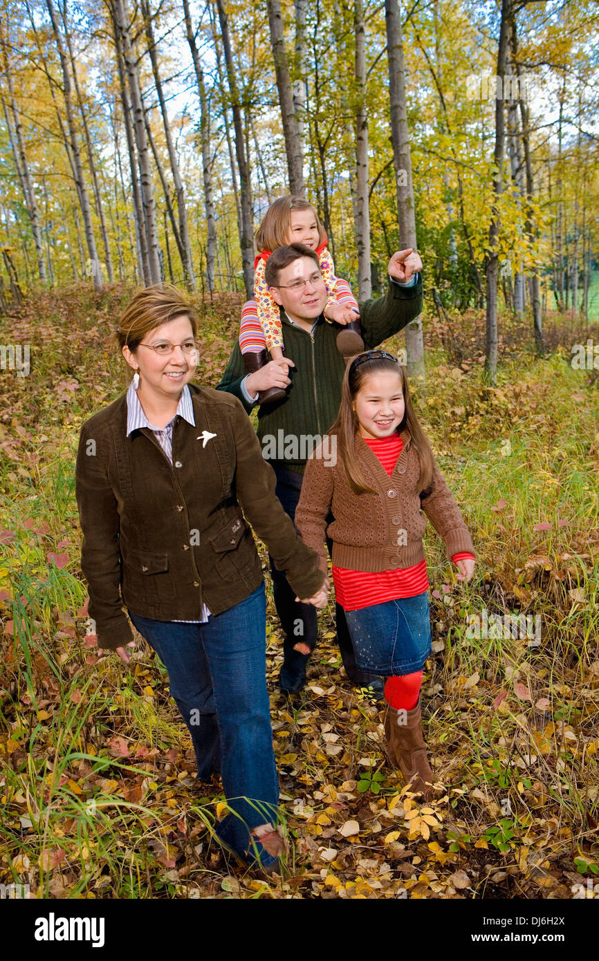 Native family mother father young hi-res stock photography and images ...