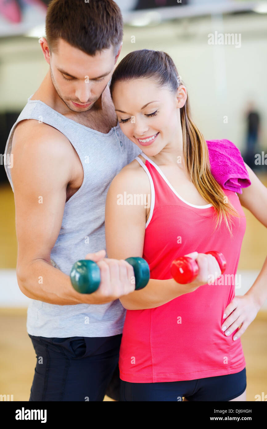 Attractive smiling woman pumping hands hi-res stock photography and ...