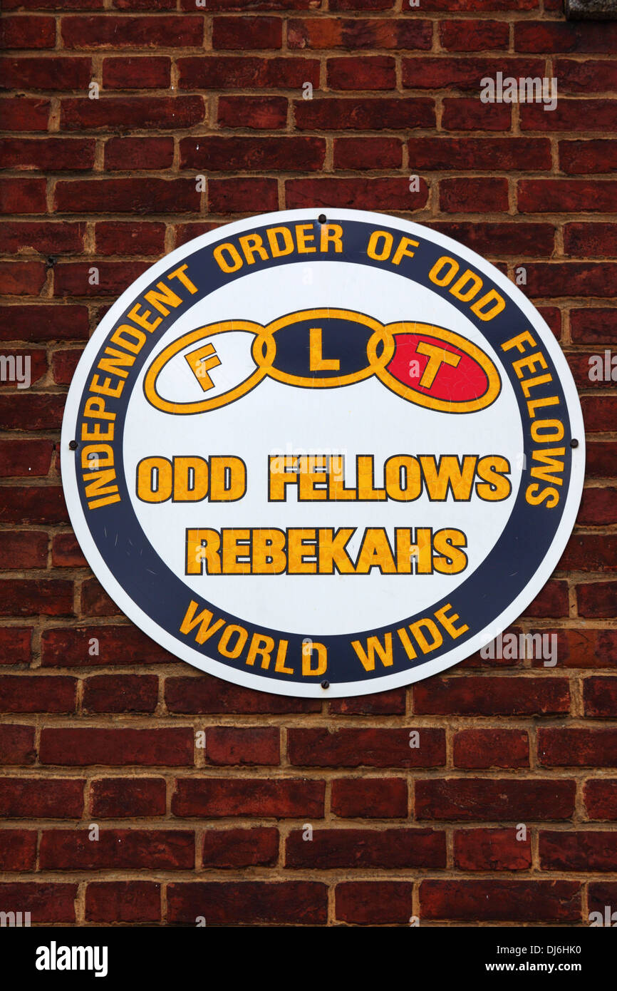Odd fellows sign hi-res stock photography and images - Alamy