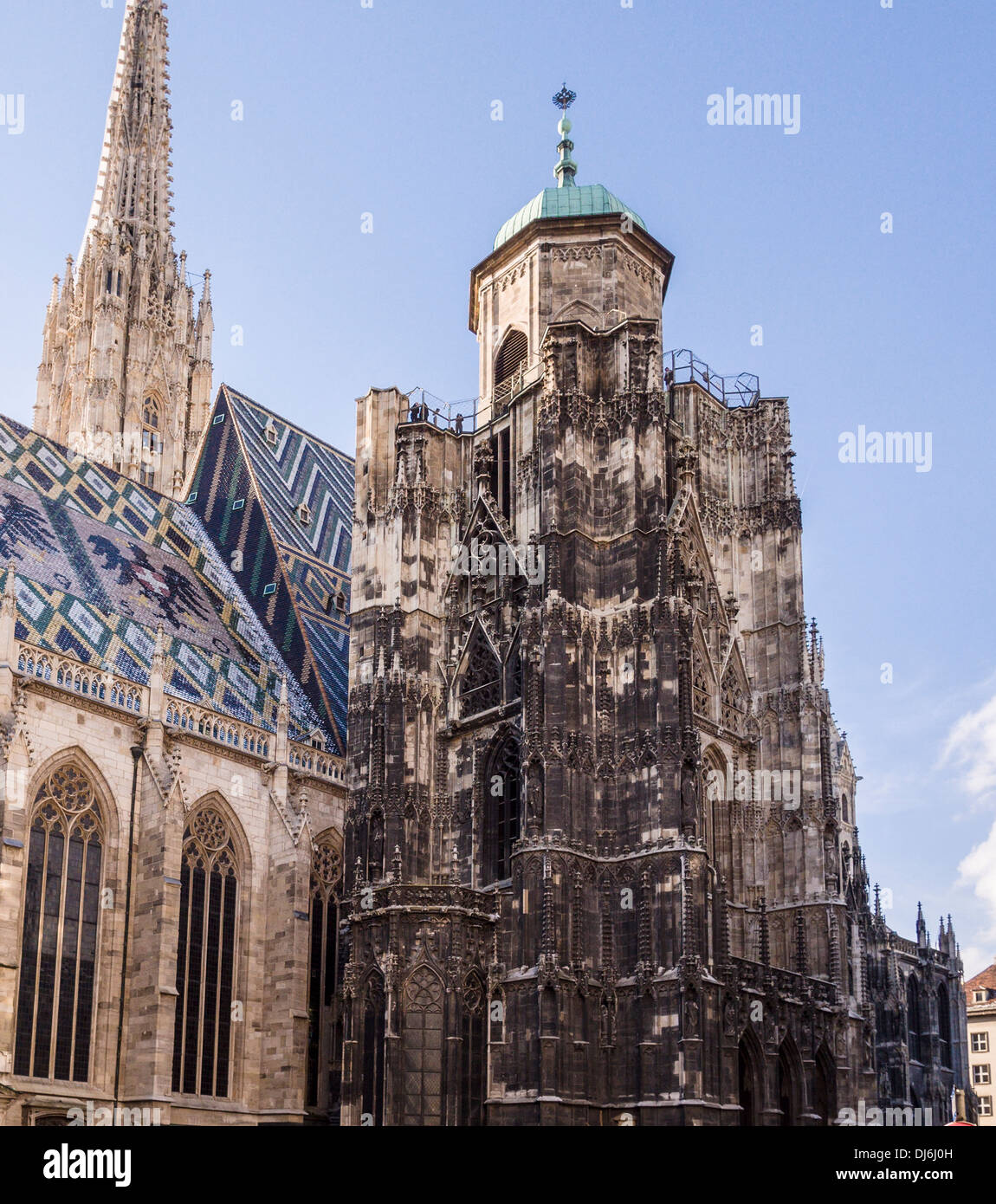 The unfinished North Tower or water tower. The north tower was never ...