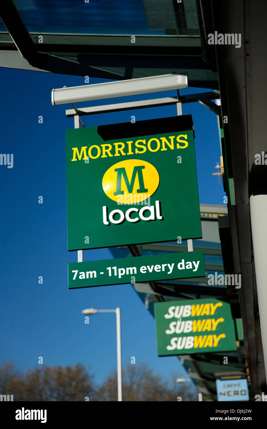 Ken morrison supermarket hi-res stock photography and images - Alamy