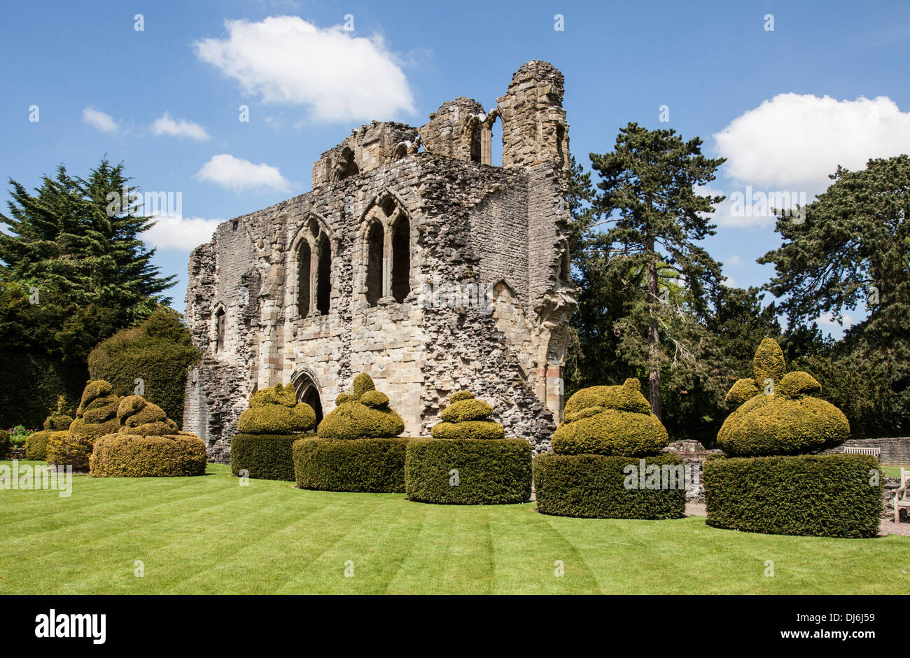Wenlock Priory - part of 12th Century ruined Monastery based in Much ...