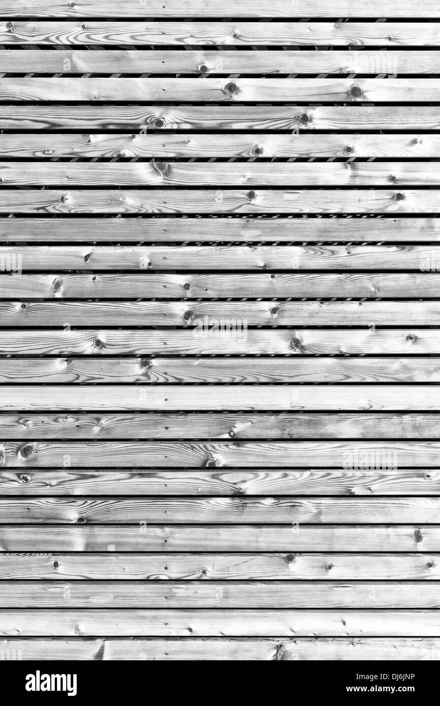 Background white wooden slats Black and White Stock Photos & Images - Alamy